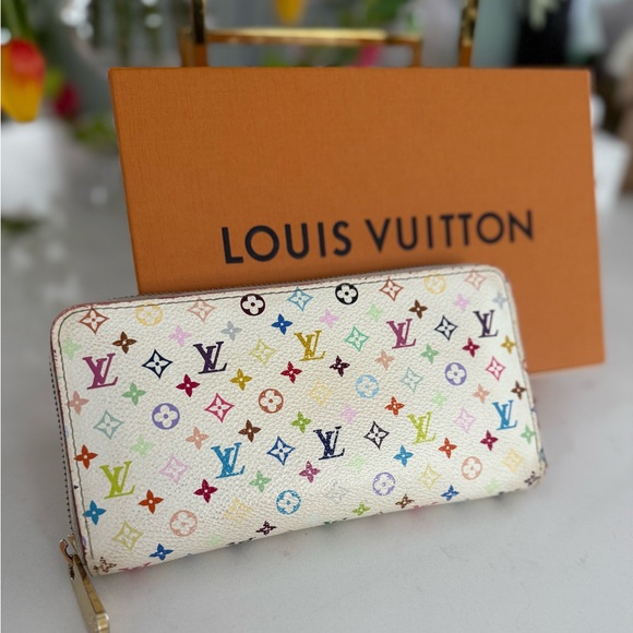 Louis Vuitton | Bags | Louis Vuitton Murikami White Monogram Multicolor ...